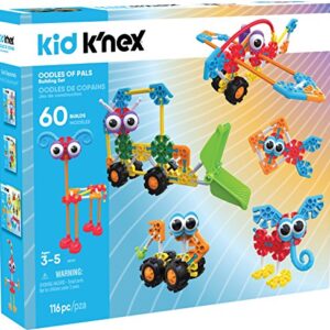 KID K’NEX – Oodles of Pals Building Set – 116 Pieces – Ages 3 and Up Preschool Educational Toy (Amazon Exclusive)