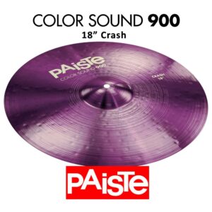 Paiste 18 Inches Color Sound 900 Purple Crash Cymbal