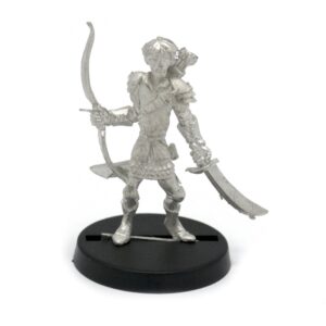 Stonehaven Miniatures Elf Ranger Figure (for 28mm Scale Table Top War Games) - Made in USA