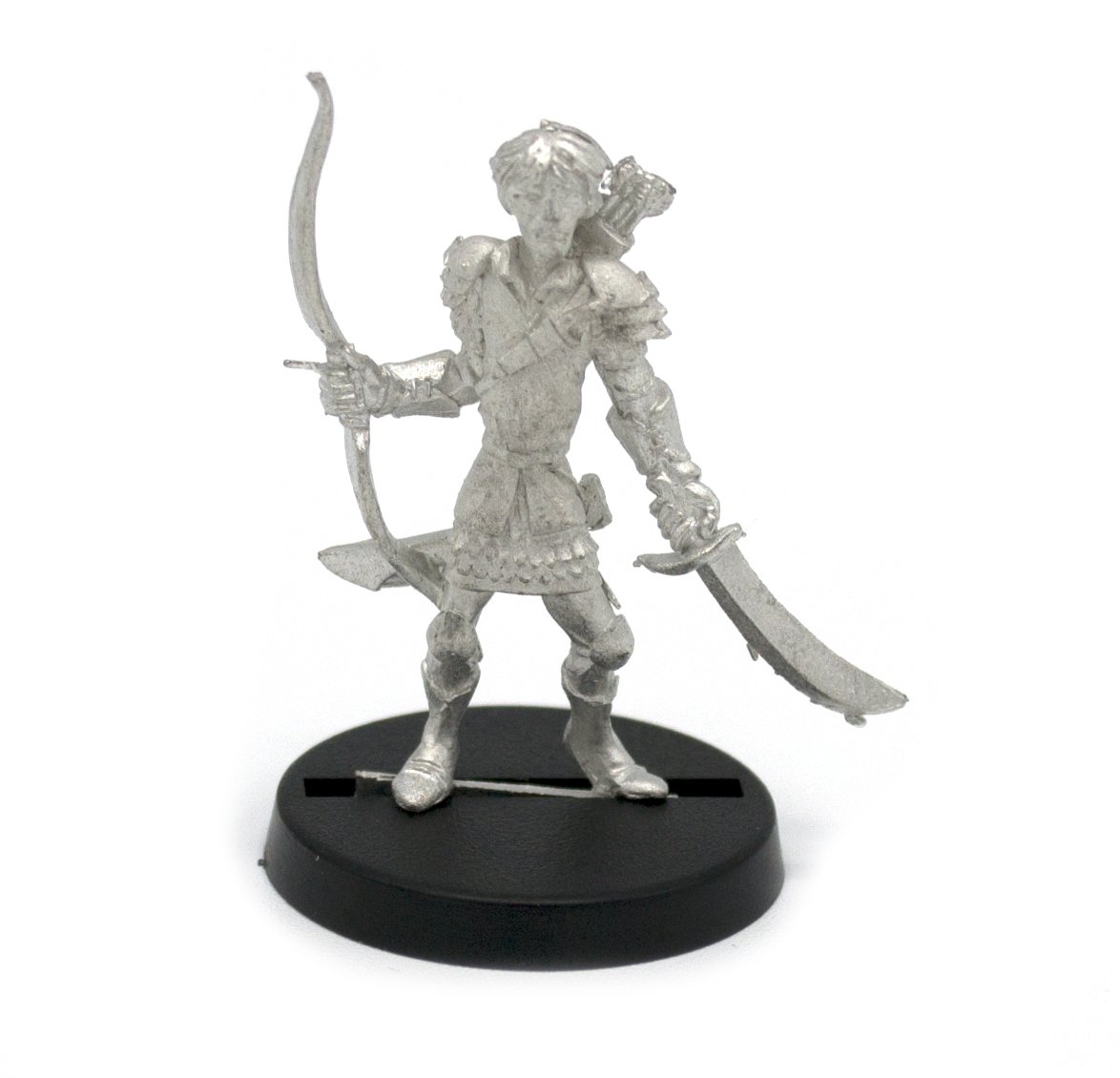 Stonehaven Miniatures Elf Ranger Figure (for 28mm Scale Table Top War Games) - Made in USA