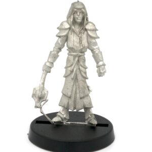 Stonehaven Miniatures Elf Cleric Miniature Figure (for 28mm Scale Table Top War Games) - Made in USA