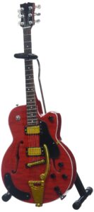 axe heaven ca-280 chet atkins signature hollow body mini guitar