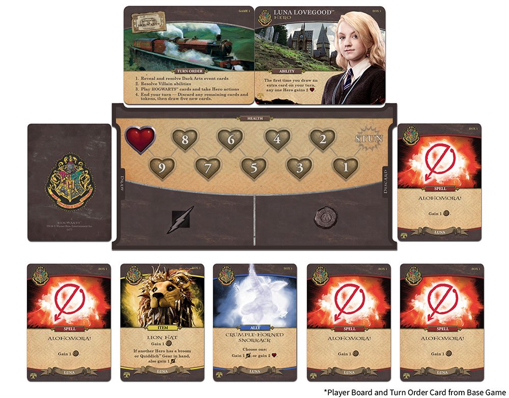 Hogwarts Battle - The Monster Box of Monsters Expansion Card Game