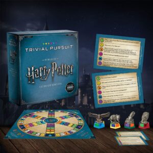 USAOPOLY Trivial Pursuit World of Harry Potter Ultimate Edition | Trivia Board Game Based On Harry Potter Films | Officially Licensed