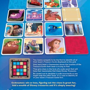 Codenames Family Edition | Best Family Board Game for All Ages | Featuring Disney Characters and Artwork | 2+ Player Board Game | Perfect for Disney Fans