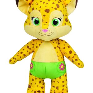 Snap Toys Word Party - Franny 7" Stuffed Plush Baby Cheetah from The Netflix Original Series - 18+ Months