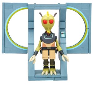 mcfarlane toys rick & morty the discreet assassin micro construction set playset