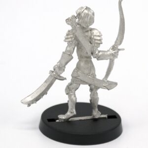 Stonehaven Miniatures Elf Ranger Figure (for 28mm Scale Table Top War Games) - Made in USA