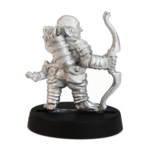 Stonehaven Halfling Ranger Miniature Figure (for 28mm Scale Table Top War Games) - Made in USA