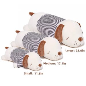 Niuniu Daddy 20 inch Plush Puppy Stuffed Animal Soft Plush Toy Dog Cute Cuddle Hugging Pillow/Body Pillow Birthday Gift for Kids