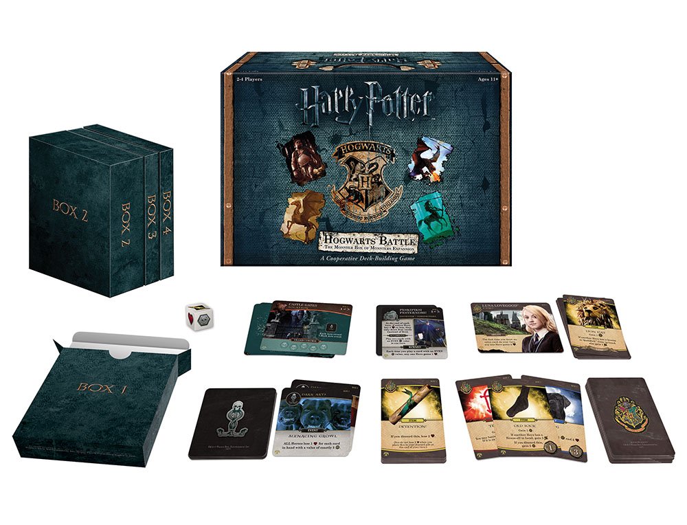 Hogwarts Battle - The Monster Box of Monsters Expansion Card Game