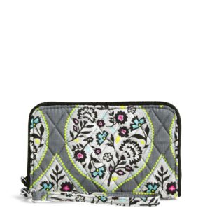 vera bradley women's rfid grab & go wristlet painted medallions one size