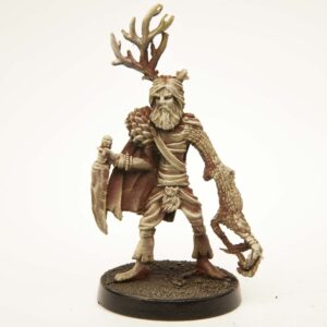 Stonehaven Elf Druid Miniature Figure (for 28mm Scale Table Top War Games) - Made in USA