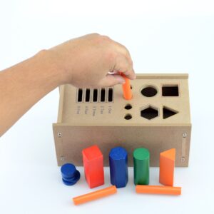 adapt-ease fine motor sorting drop box therapy toy