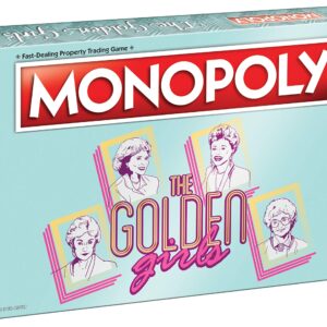 Monopoly: The Golden Girls Board Game | Buy, Sell, Trade Fan-Favorite Locations | Classic Monopoly Game Featuring Golden Girls TV Show Theme | Officially-Licensed Golden Girls Merchandise