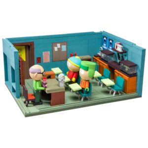 mcfarlane toys south park the classroom large construction set