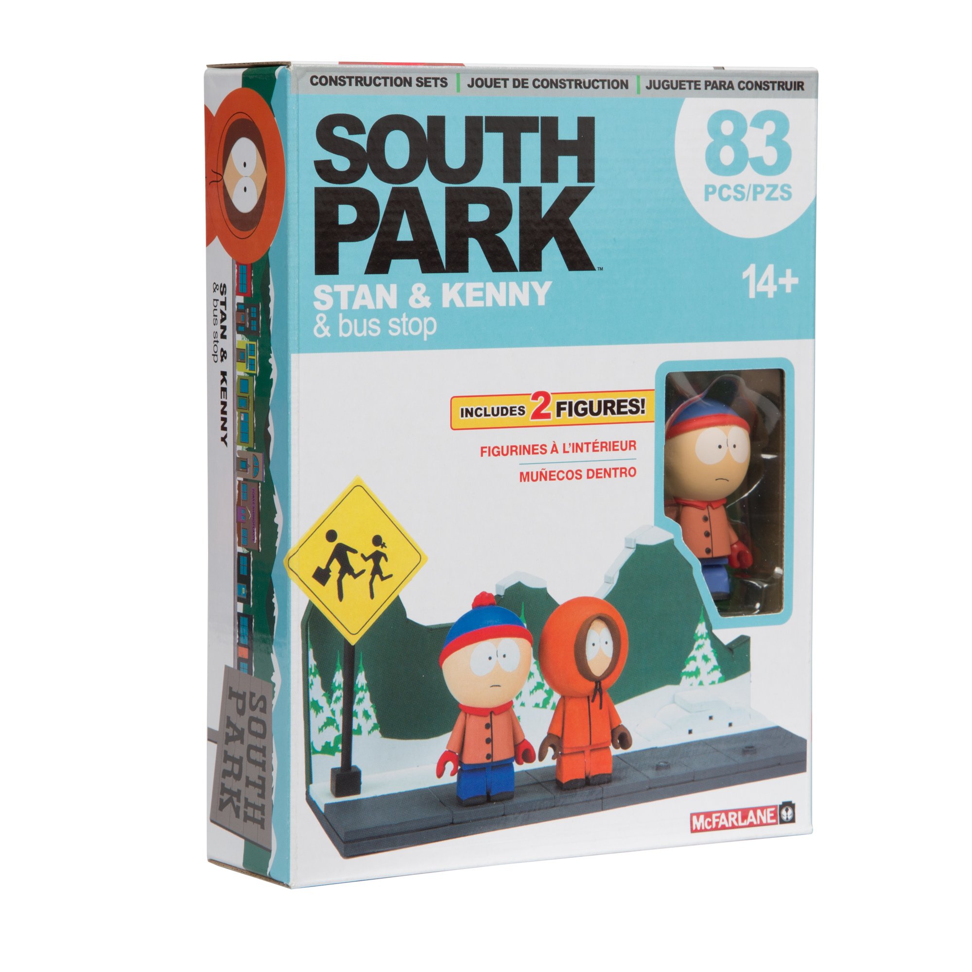 McFarlane Toys South Park The Bus Stop Small Construction Set