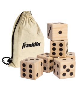 franklin sports giant wooden dice