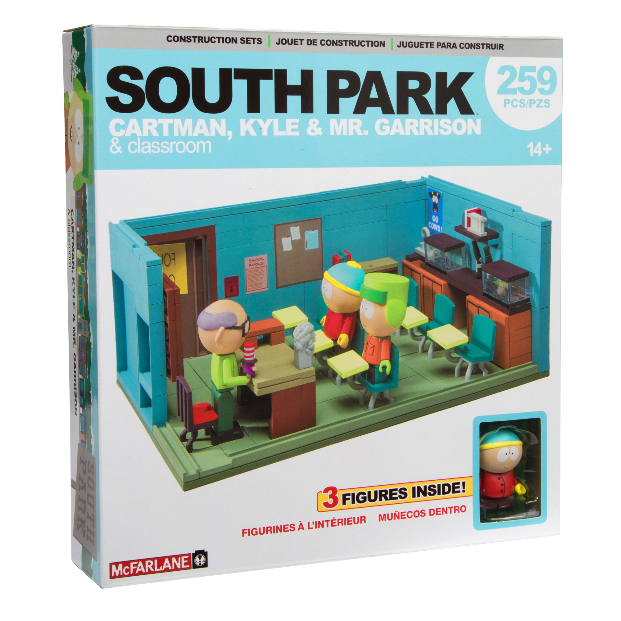 McFarlane Toys South Park The Classroom Large Construction Set