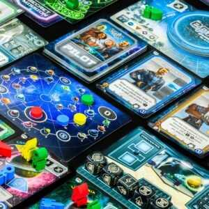 Gamelyn Games Tiny Epic Galaxies: Beyond The Black Space Board Game Expansion - Expand Your Galaxy