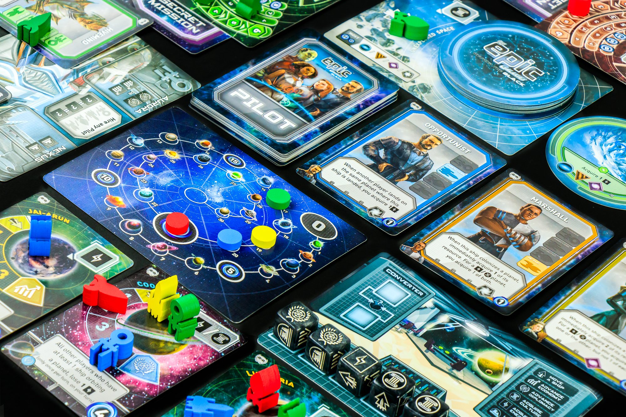 Gamelyn Games Tiny Epic Galaxies: Beyond The Black Space Board Game Expansion - Expand Your Galaxy