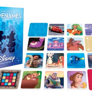 Codenames Family Edition | Best Family Board Game for All Ages | Featuring Disney Characters and Artwork | 2+ Player Board Game | Perfect for Disney Fans