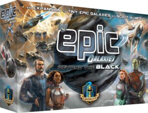 gamelyn games tiny epic galaxies: beyond the black space board game expansion - expand your galaxy