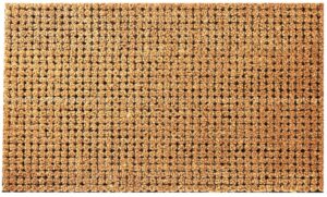 envelor home and garden coco coir cluster outdoor welcome doormat 18 x 30 inches entrance doormat