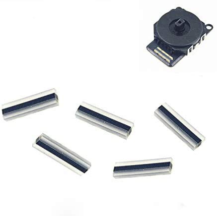 Ambertown 5 x Analog Joystick Contact Rubber for PSP 2000 Console Repair Part Replacement