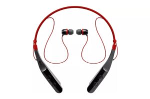 lg tone triumph hbs-510 wireless bluetooth headset - red