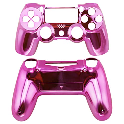 WPS Chrome Controller Full Housing Shell + Full buttons for PS4 Playstation 4 Dualshock 4 ( GEN 1 Controllers ONLY) (Chrome purple)