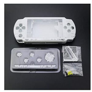 Gametown New Replacement PSP 1000 Full Housing Shell Cover with Buttons Screws Set -White.