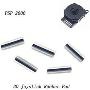 Ambertown 5 x Analog Joystick Contact Rubber for PSP 2000 Console Repair Part Replacement