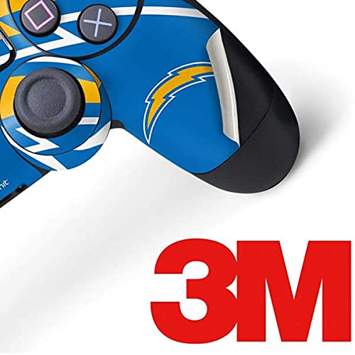 Skinit Decal Gaming Skin Compatible with PS4 Controller - Officially Licensed NFL Los Angeles Chargers Large Logo Design