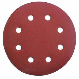 5" 8 hole 400 grit sand disc paper random orbit hook and loop sander sandpaper sheet for dewalt, bosch makita