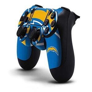 Skinit Decal Gaming Skin Compatible with PS4 Controller - Officially Licensed NFL Los Angeles Chargers Large Logo Design