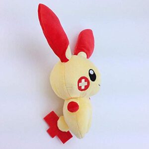 Sanei Pokemon All Star Series - PP69 - Plusle Stuffed Plush, 6.5"