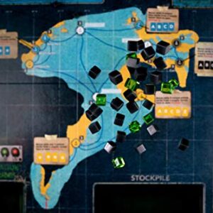 Pandemic Legacy Season 2 Board Game (Black) - Fight to Save Humanity from Plague! Cooperative Strategy Game for Kids and Adults, Ages 13+, 2-4 Players, 60 Minute Playtime, Made by Z-Man Games