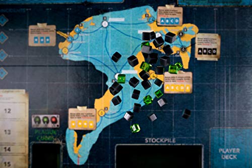 Pandemic Legacy Season 2 Board Game (Black) - Fight to Save Humanity from Plague! Cooperative Strategy Game for Kids and Adults, Ages 13+, 2-4 Players, 60 Minute Playtime, Made by Z-Man Games