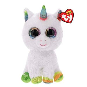 ty beanie boos pixy - white unicorn reg