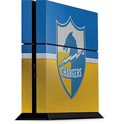 Skinit Decal Gaming Skin Compatible with PS4 Console - Officially Licensed NFL Los Angeles Chargers Vintage Design