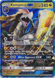 kommo-o gx - 100/145 - ultra rare