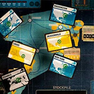 Pandemic Legacy Season 2 Board Game (Black) - Fight to Save Humanity from Plague! Cooperative Strategy Game for Kids and Adults, Ages 13+, 2-4 Players, 60 Minute Playtime, Made by Z-Man Games