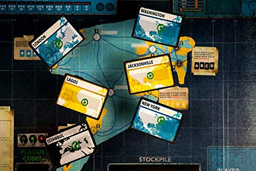 Pandemic Legacy Season 2 Board Game (Black) - Fight to Save Humanity from Plague! Cooperative Strategy Game for Kids and Adults, Ages 13+, 2-4 Players, 60 Minute Playtime, Made by Z-Man Games