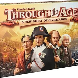 Czech Games Through The Ages by CGE Edition, Strategy Board Game