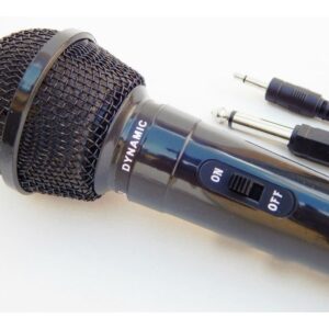 Dynamic Microphone Mic w/Extra Adapter Karaoke Systems & Computers 3.5mm & 6.3mm