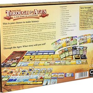 Czech Games Through The Ages by CGE Edition, Strategy Board Game