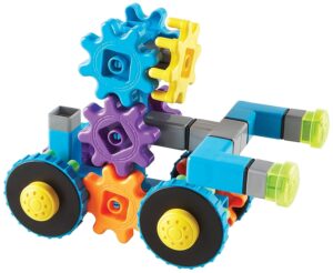 learning resources gears! gears! gears! rover gears, building set, 43 pieces, ages 4+