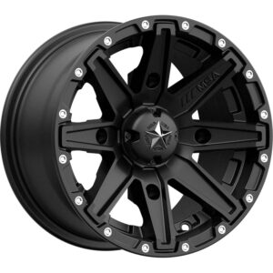 msa offroad wheels ma33 14x7 4x137 s-blk 10mm - m33-04737