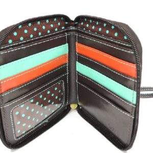 Chala Monkey Zip-Around Wristlet Wallet